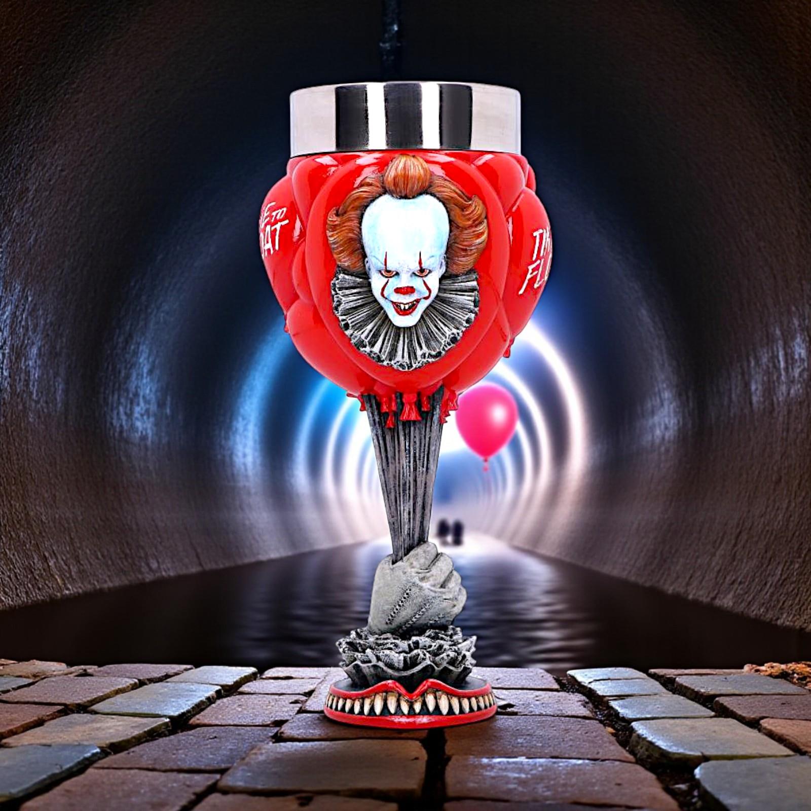 Official IT Pennywise Goblet Time to Float Horror Cup Gothic Collector
