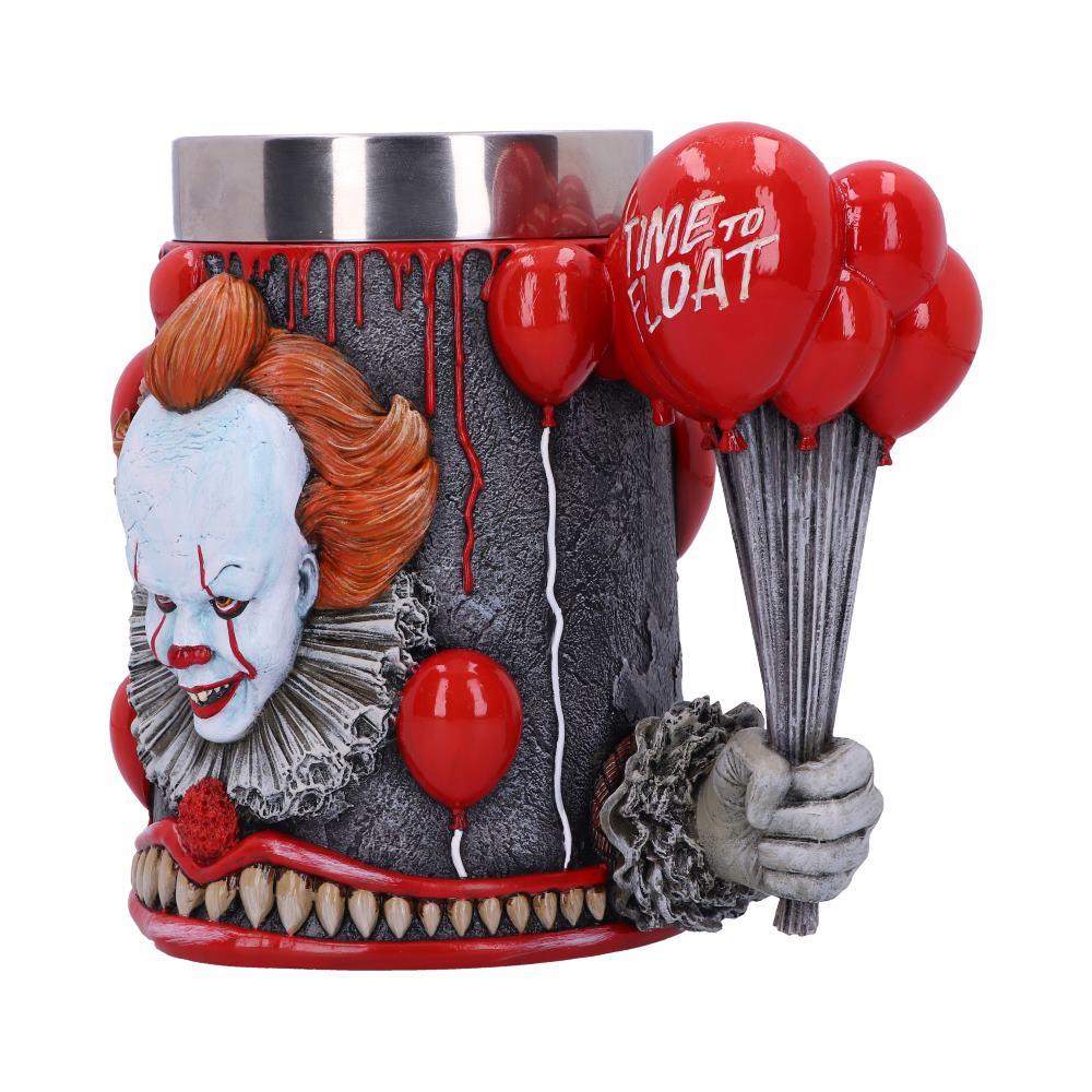 Official IT Pennywise Tankard Time to Float Mug Horror Film Collectibl
