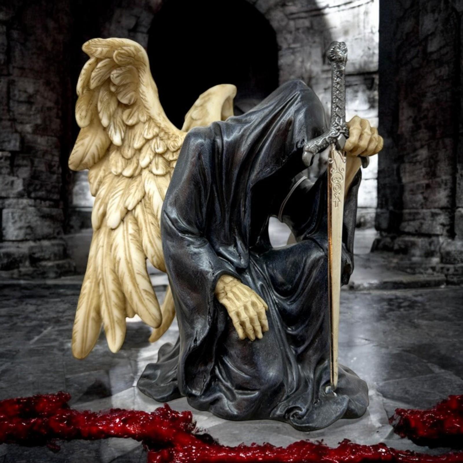 Gothic Angel of Death Fantasy Figurine Statue
