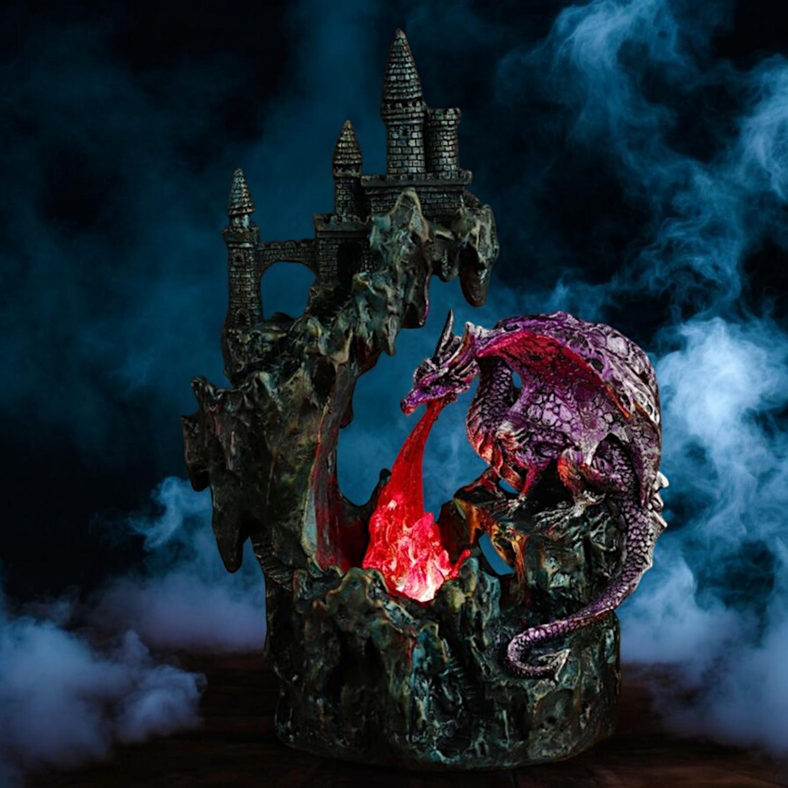 Gothic Fantasy Dragon Figurine Ornament 24cm