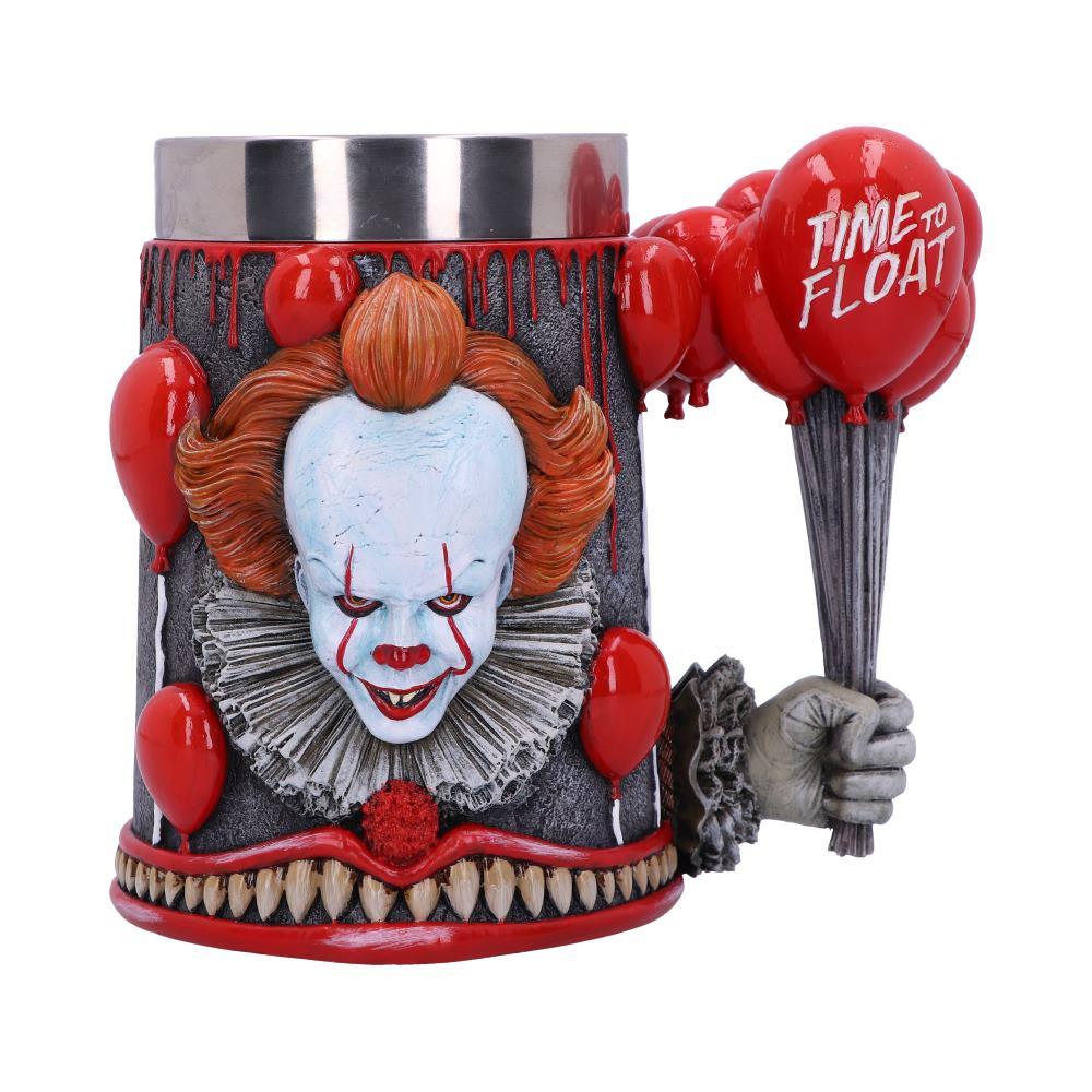 Official IT Pennywise Tankard Time to Float Mug Horror Film Collectibl