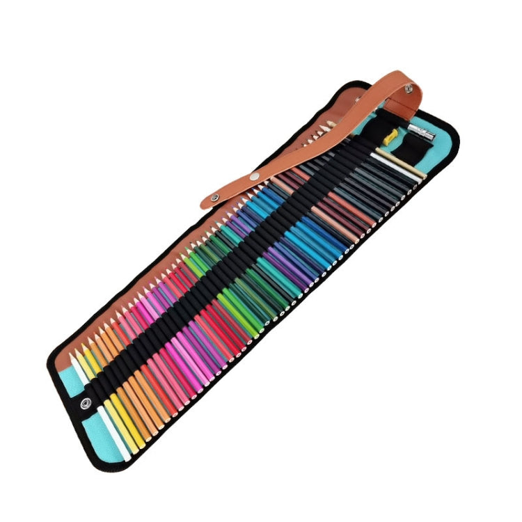 50-Color Hexagonal Oily Colored Pencil Set