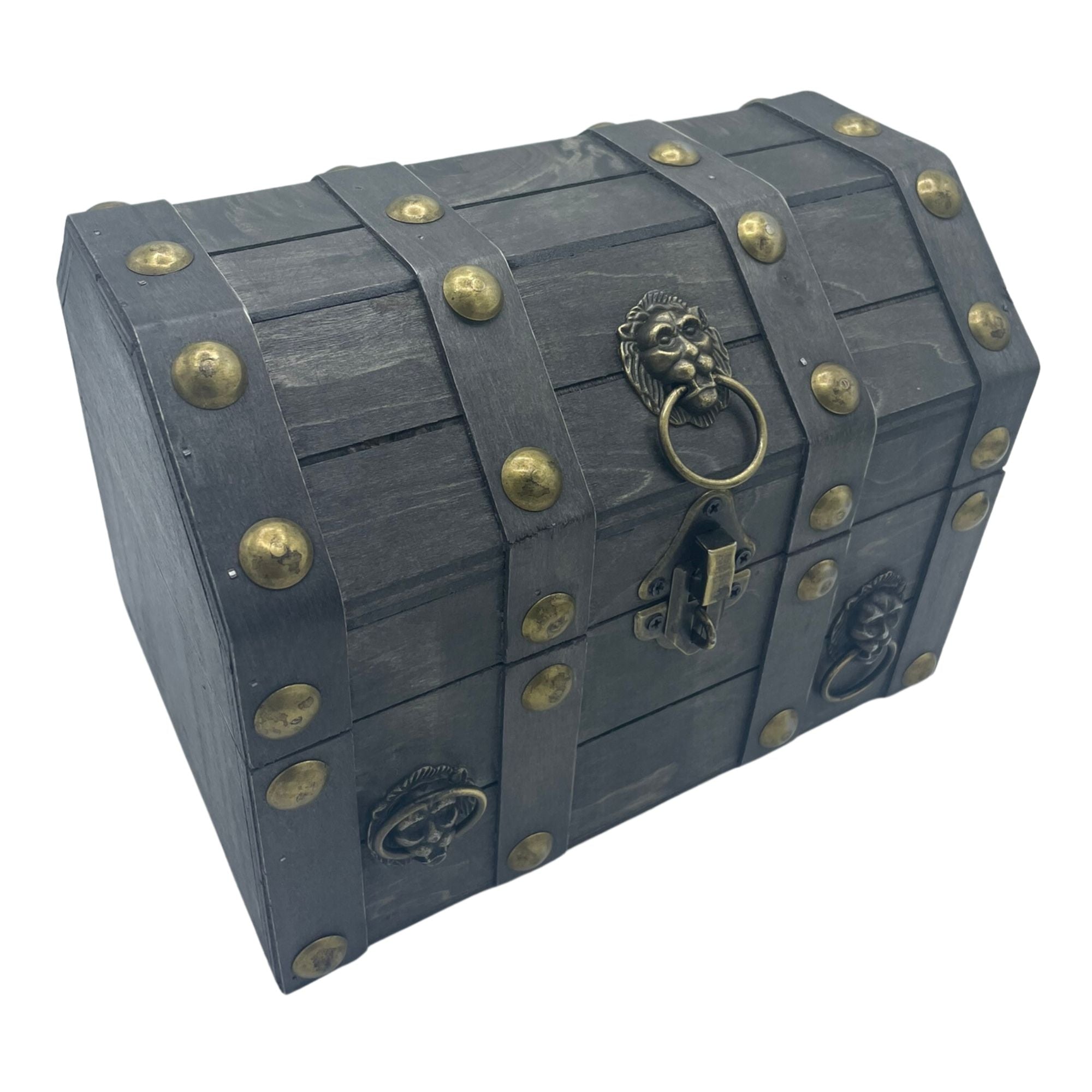 Grey Large Treasure Chest - Storage Solution