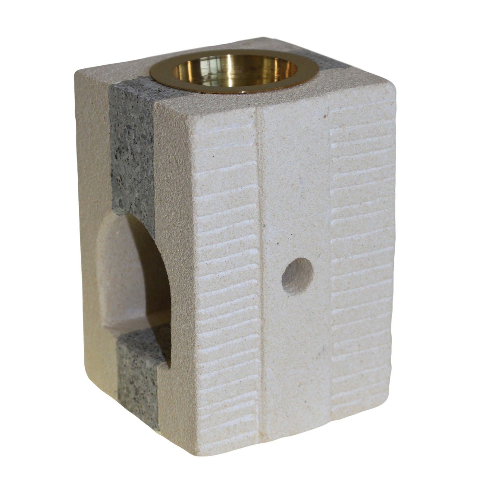 Stone Oil Burner - Square Combo Design