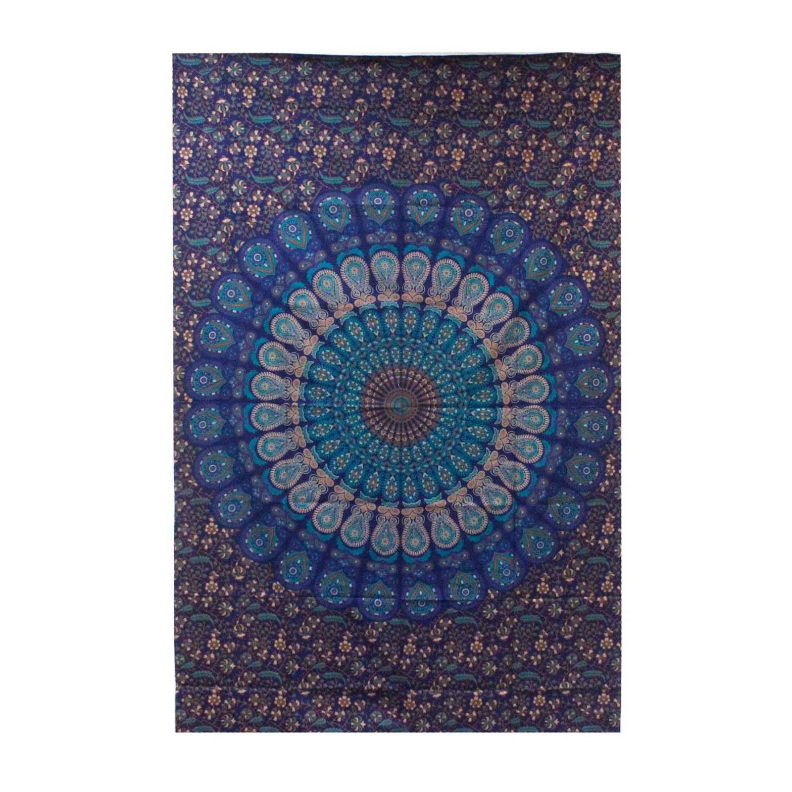 Mandala Cotton Bedspread & Wall Hanging