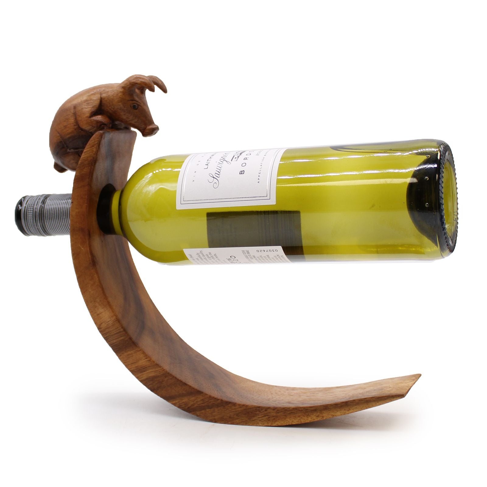 Pig Balance Wine Holder - Stylish & Fun display