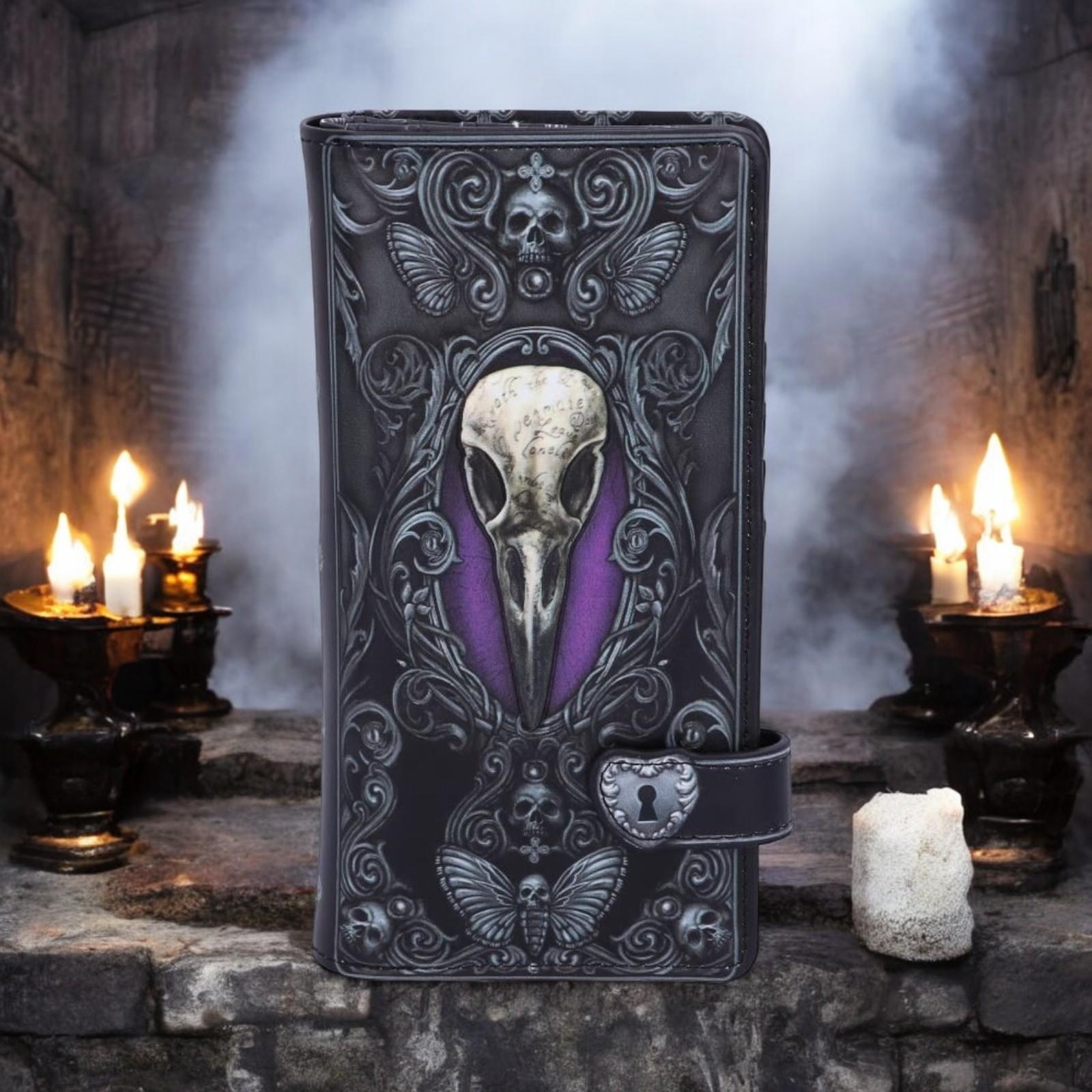 Raven Purse - Gothic Edgar Allan Poe Wallet