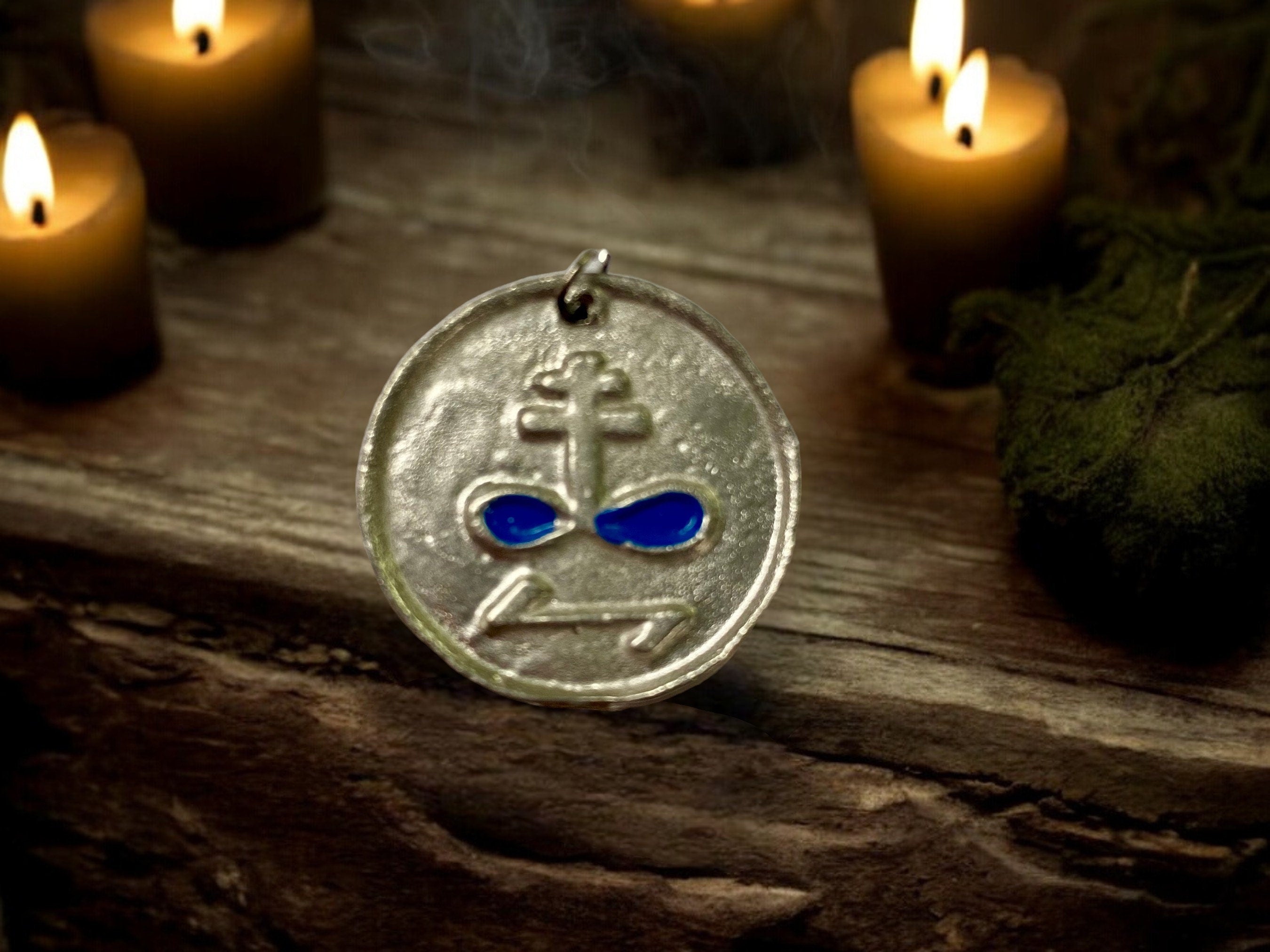 Protective Amulet Talisman Pendant | Occult Jewelry Charm
